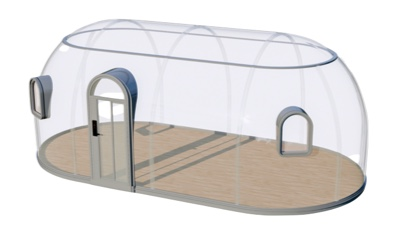 Artemis Pod: Luxury and versatile lodge for glamping, ADU, guest house ...