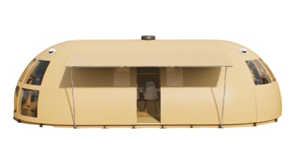 Artemis Pod: Luxury and versatile lodge for glamping, ADU, guest house ...